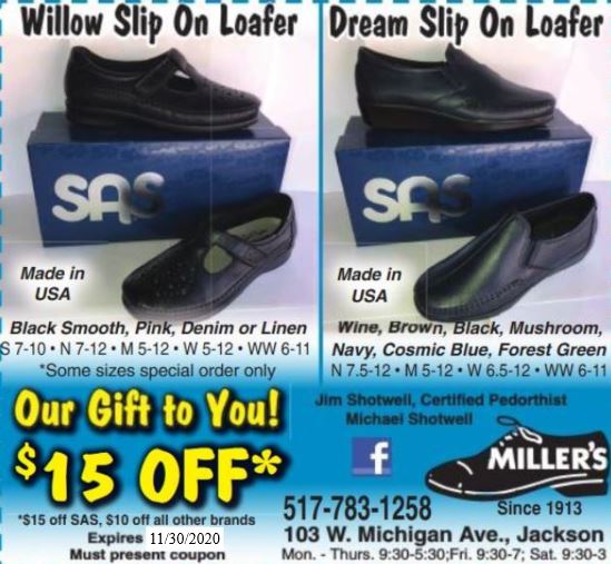 Miller Shoe Parlor: Jackson, MI: Men's, Women's & Kid's Shoes